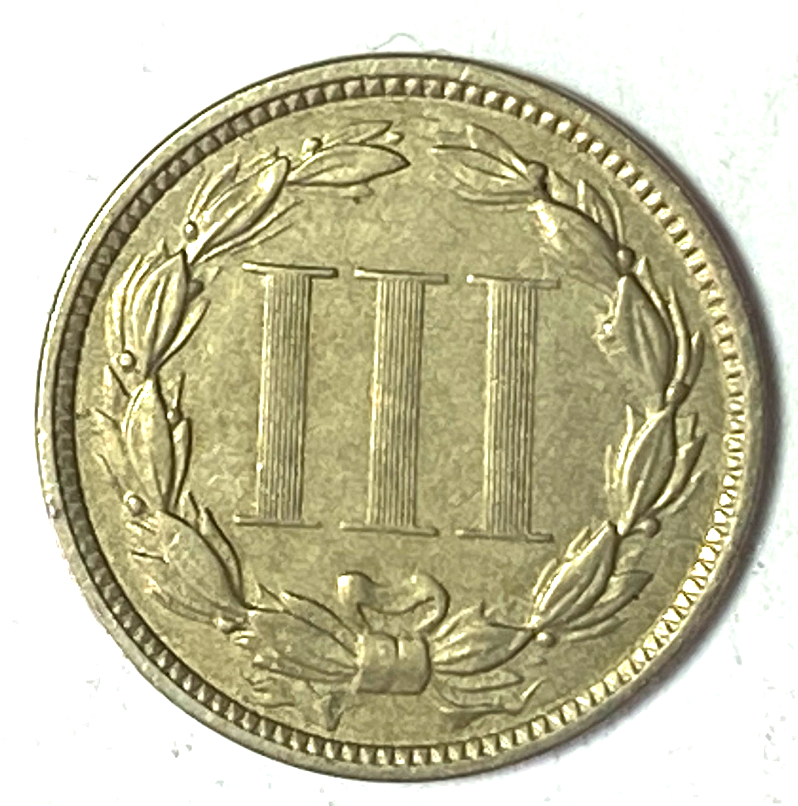 1873 3c Three Cent Nickel US Coin Rare – Precious Metals & Gems