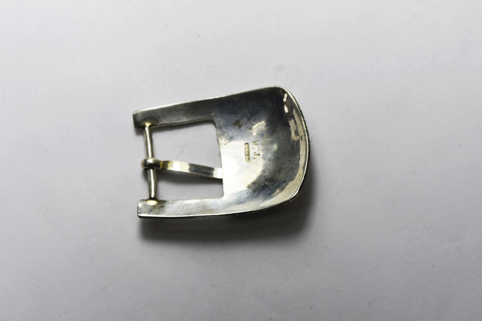 Jim Wilson Sterling Silver Concho Belt Buckle 2" x 1-1/2" 21mm Belt ...