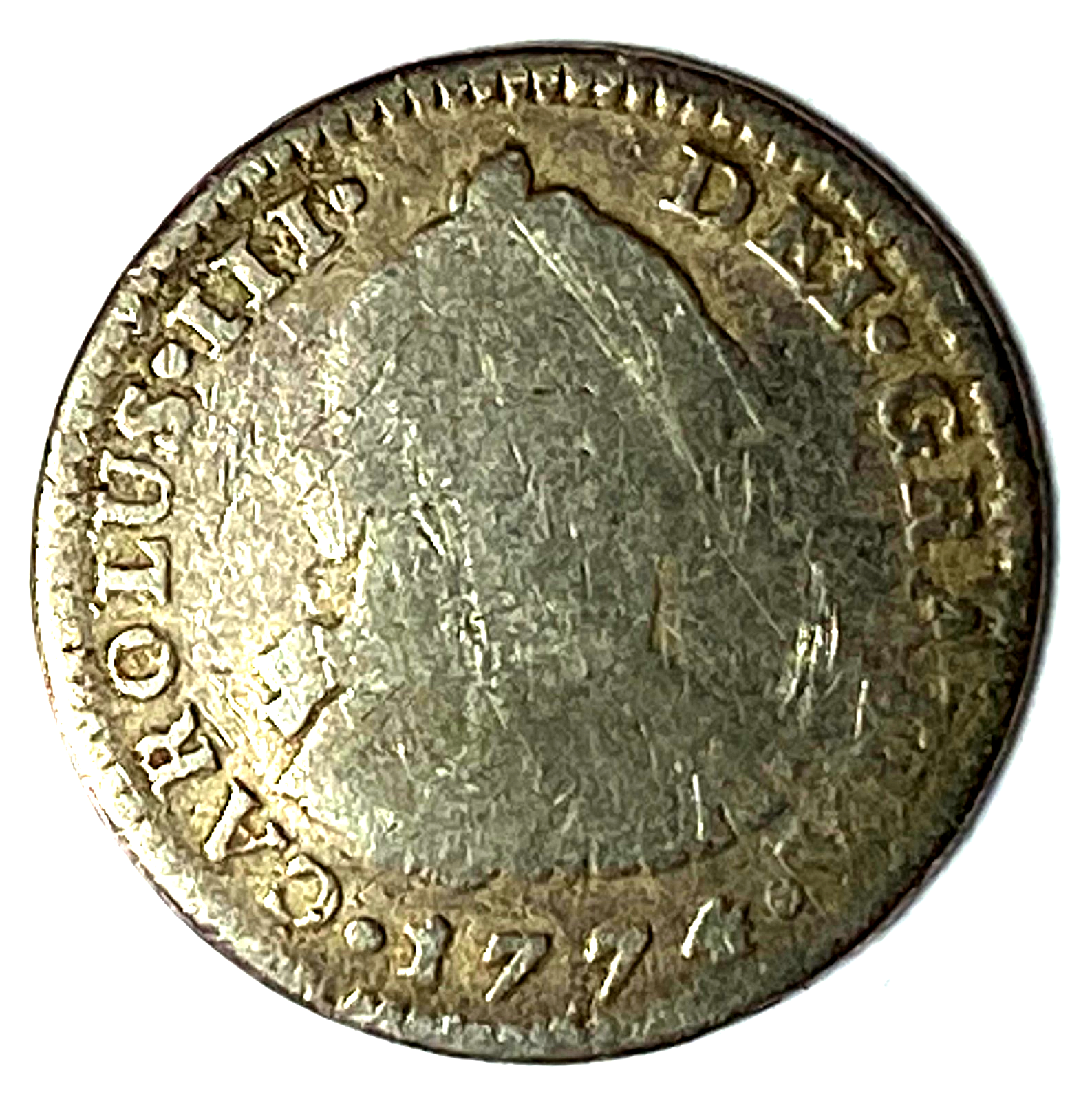 1774 1R Mo FM Mexico Spanish Colony Silver One Real KM# 78.2 – Precious ...