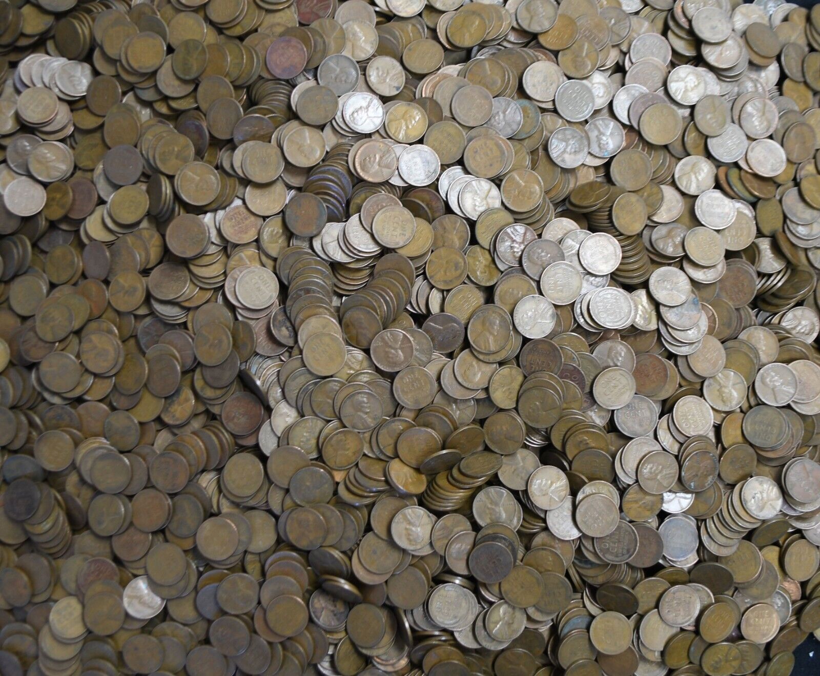 5000pc S Mint 1c Lincoln One Cent Wheat Pennies All San Francisco Comm ...