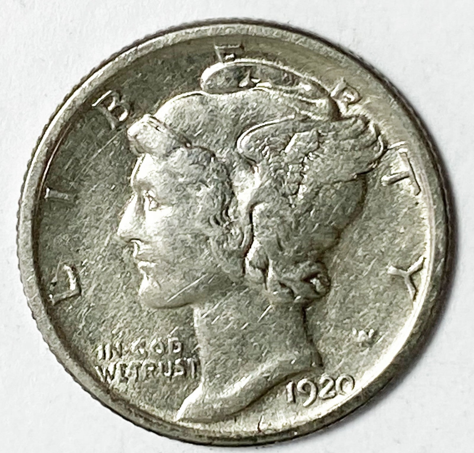 1920 S 10c Mercury Silver Dime Rare Ten Cents San Francisco – Precious ...