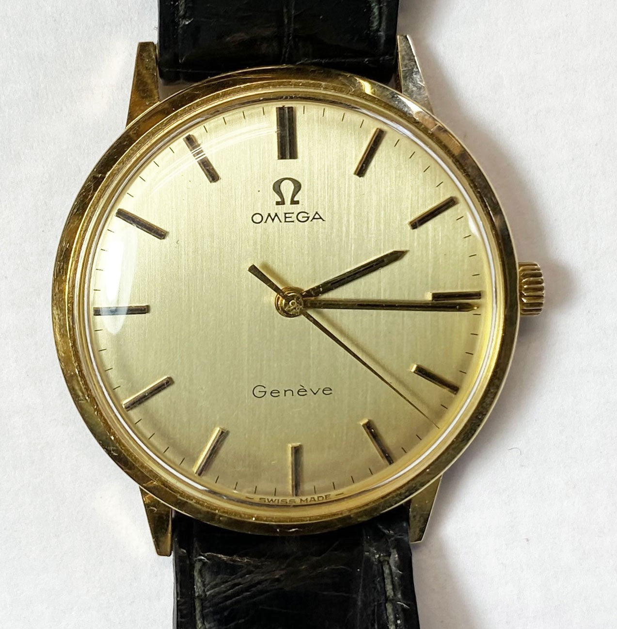 1969 Omega 33mm 18k Solid Gold Manual Wind 601 Wristwatch – Precious ...