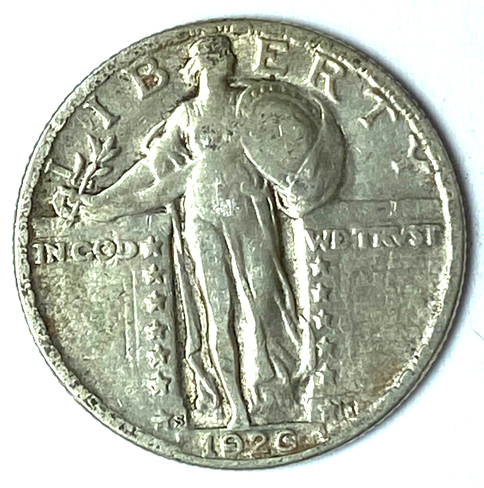 1926 S 25c Standing Liberty Silver Quarter San Francisco – Precious ...
