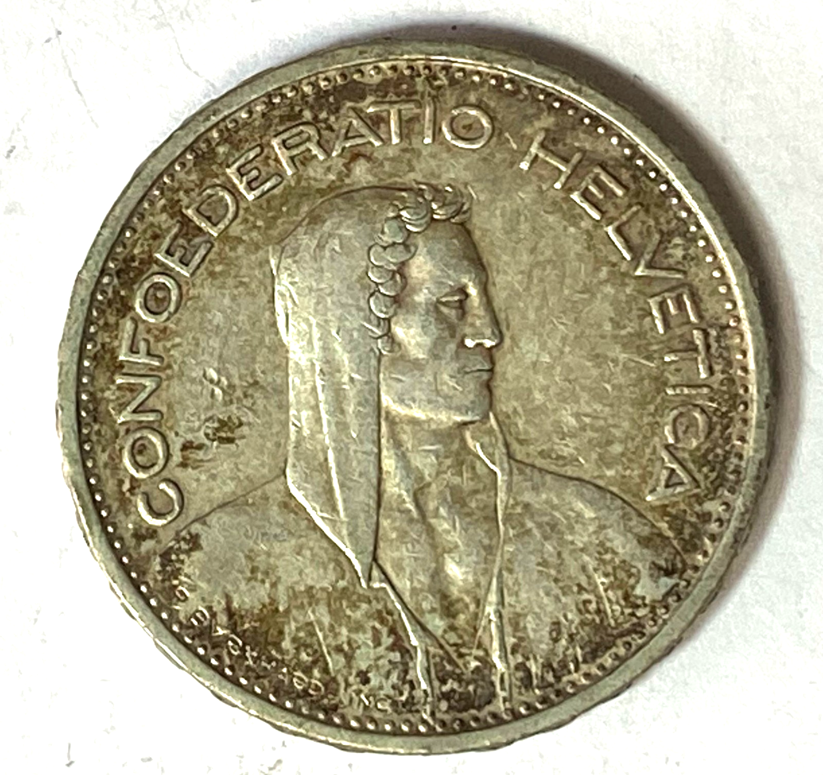 1933 B Switzerland 5 Five Francs Silver Coin KM# 40 – Precious Metals ...