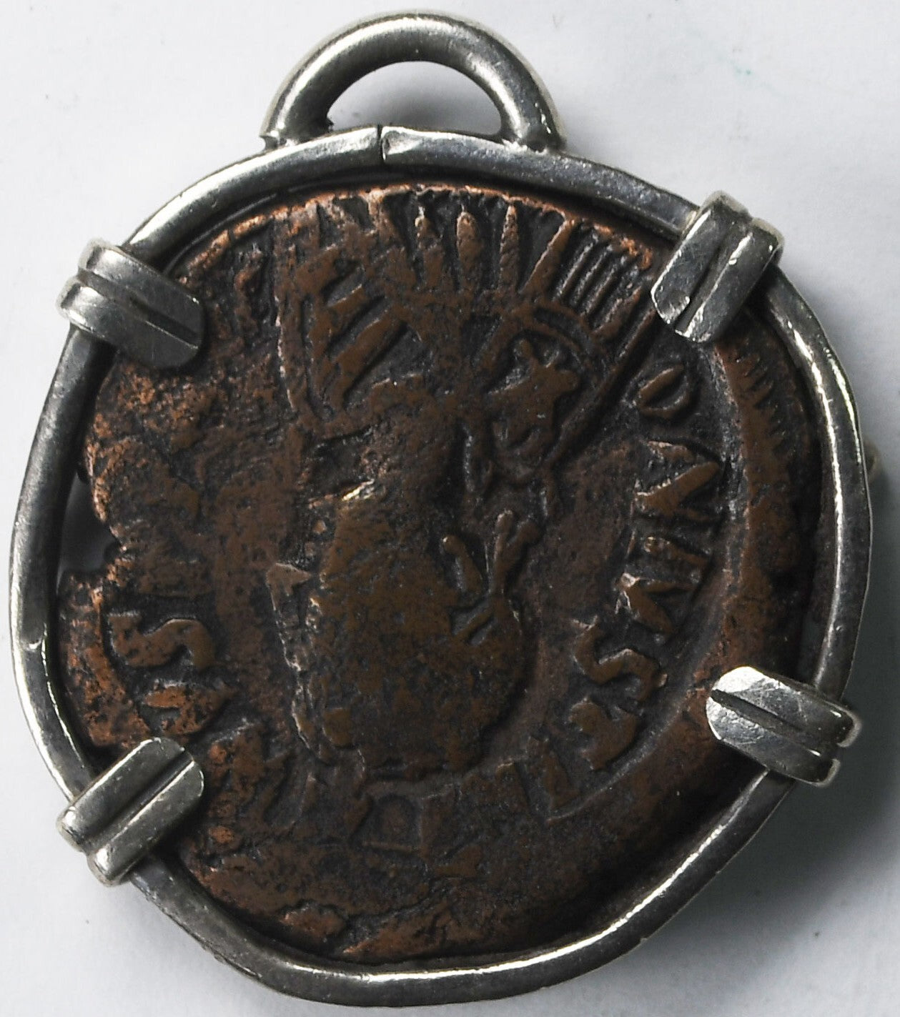 Sterling Hammered Pendant Justinian Ancient Constantinople Byzantine 3 ...