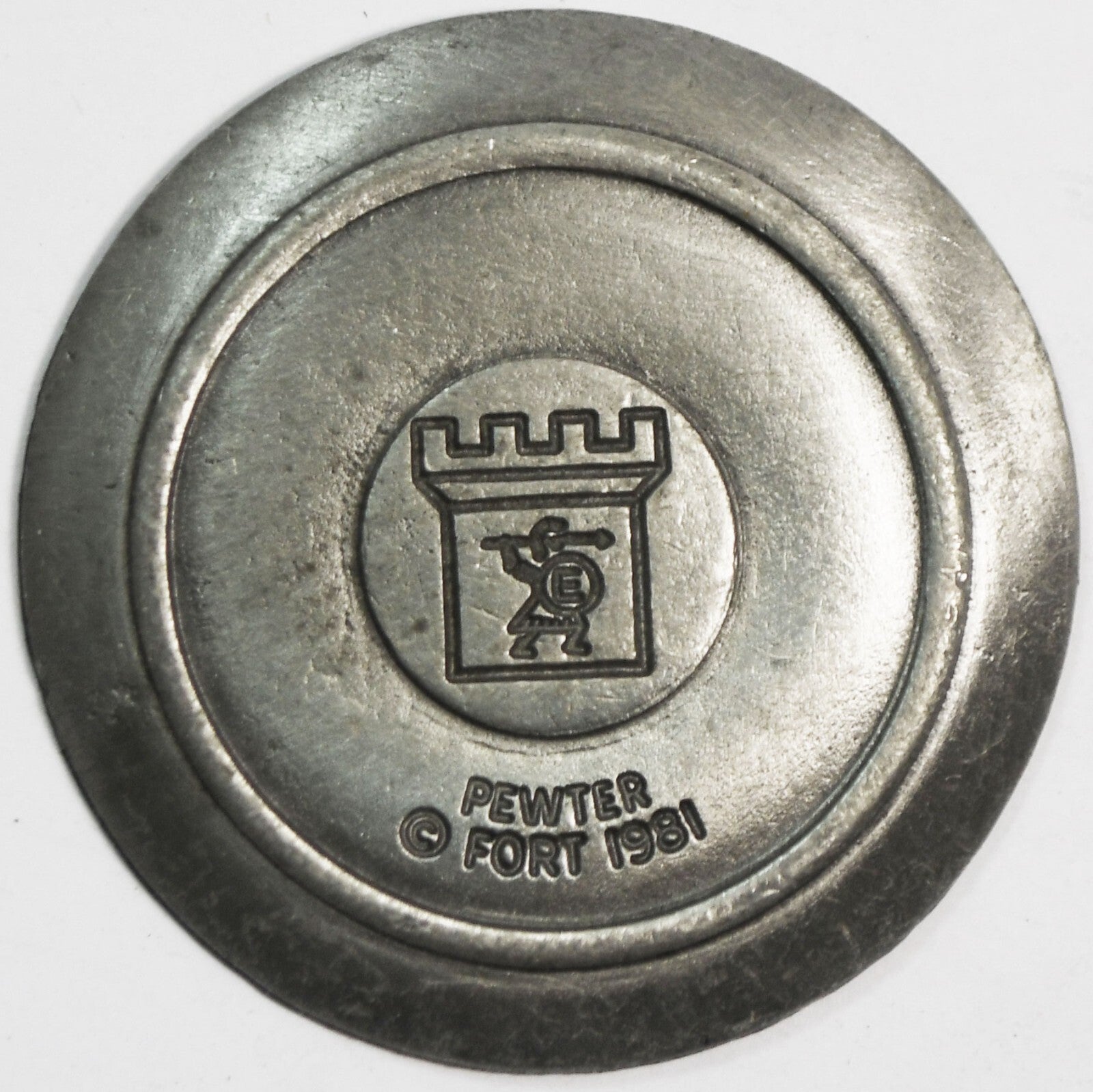 Fort Pewter Alaska Miniature Plate 43mm Totem Pole – Precious Metals & Gems