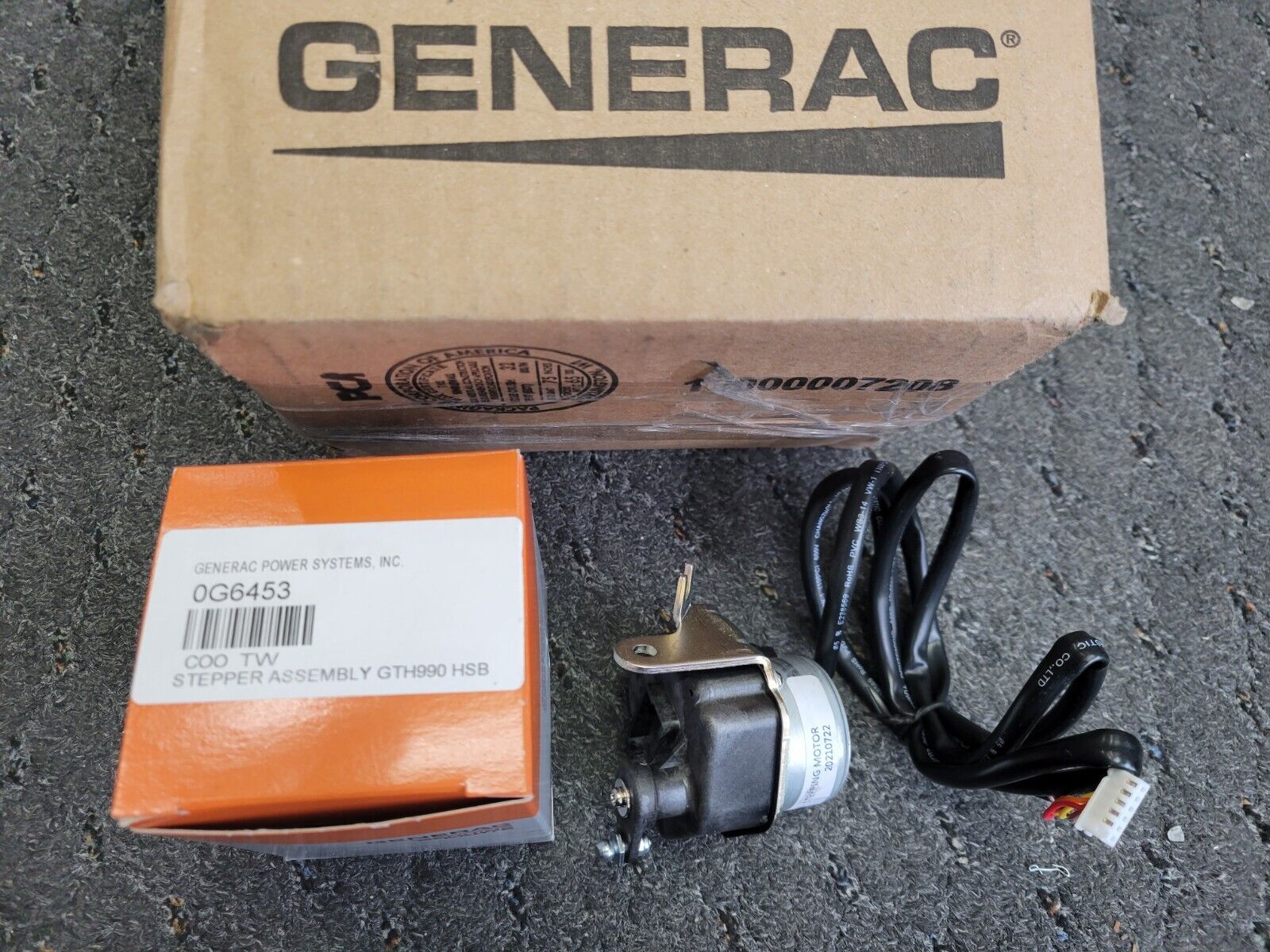 Genuine Generac Stepper Assembly GTH990 HSB Replacement Part With Wire ...