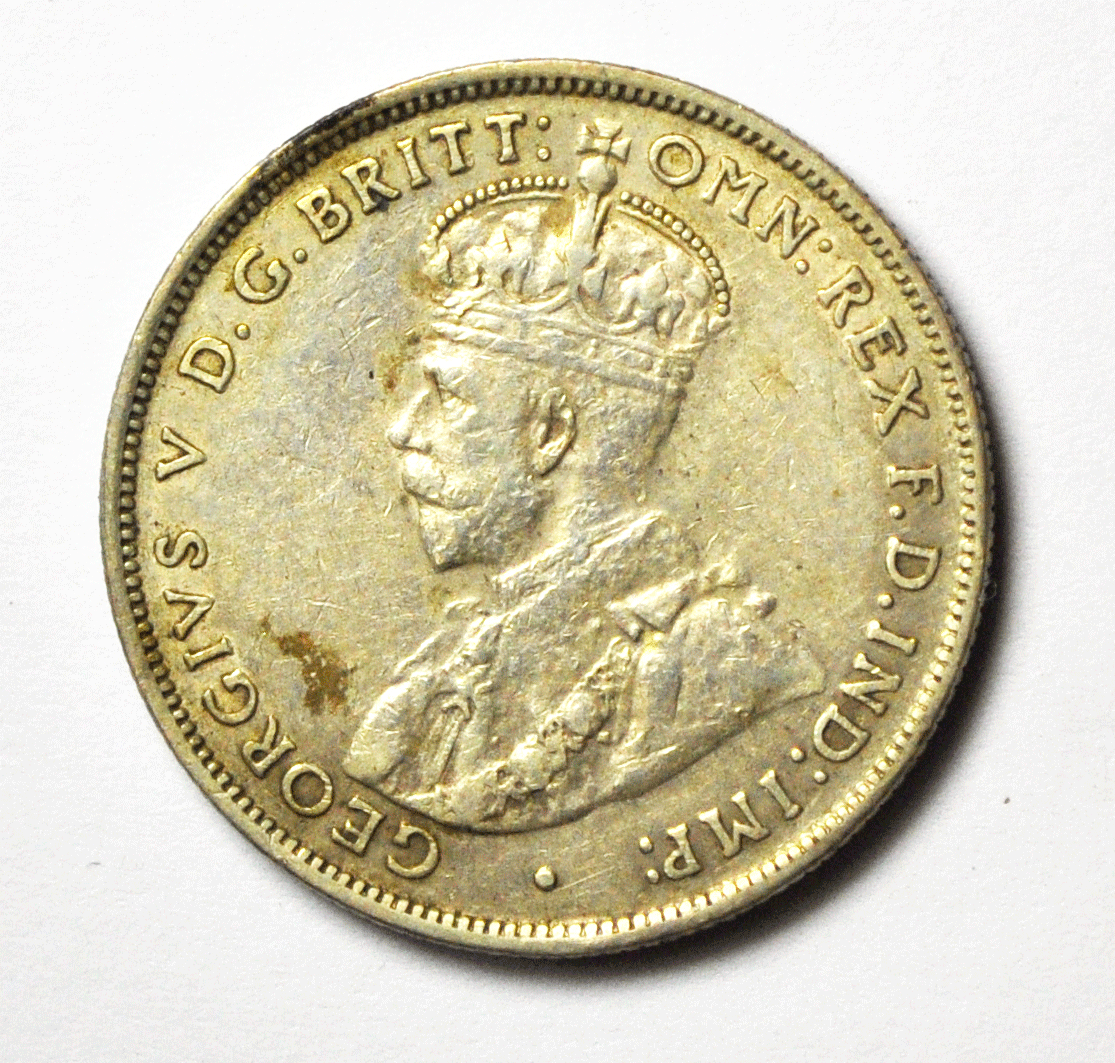 1928 M Australia Florin Two Shillings Silver Coin Rare KM#27 XF ...